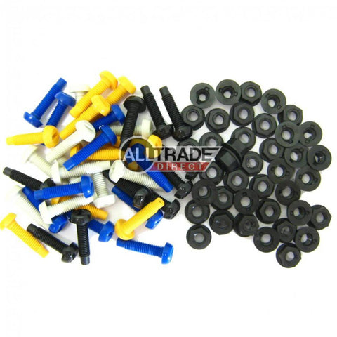 Number Plate Fixings | Caps & Screws | 19mm 25mm Bolts & Nuts ...