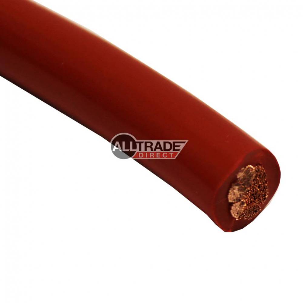 Red Battery/Welding Cable 40mm² | 300 Amp | Trade Quality – Alltrade Direct