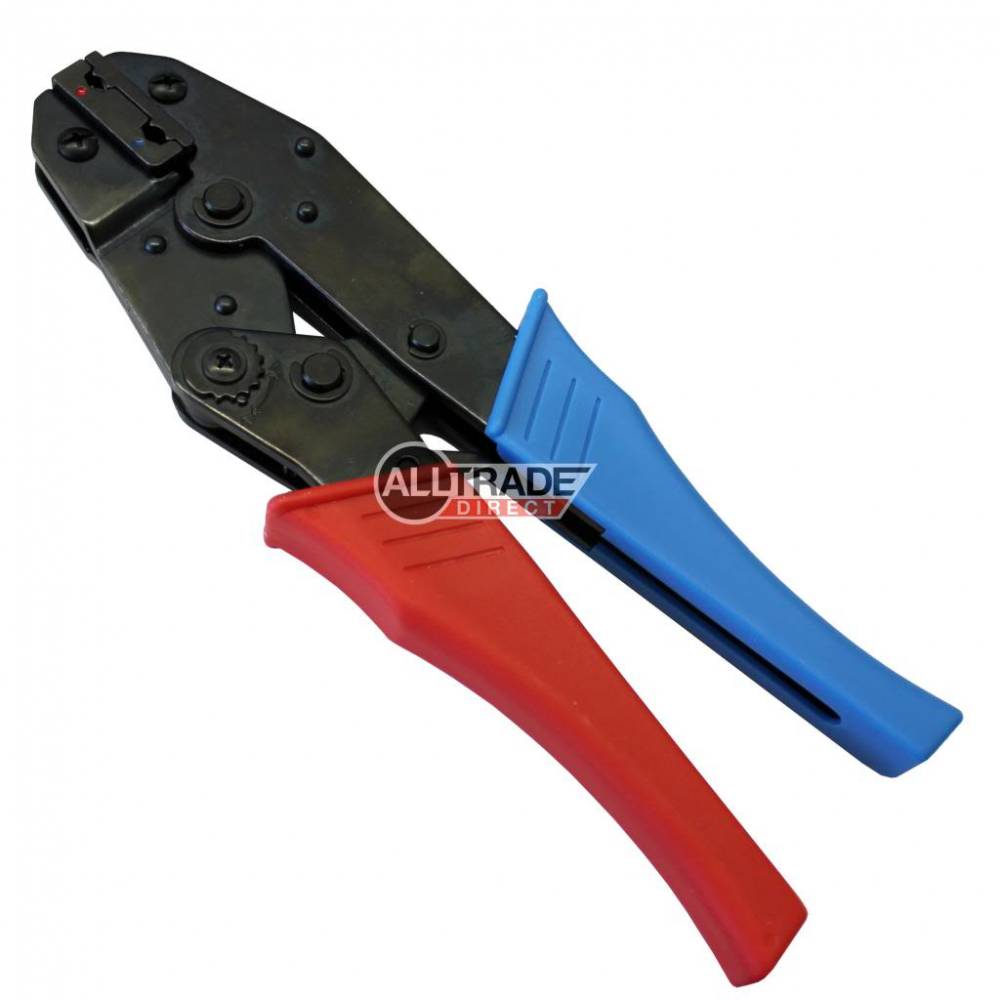 Insulated Flag Ratchet Crimping Tool | For 90°c Flag Terminals ...