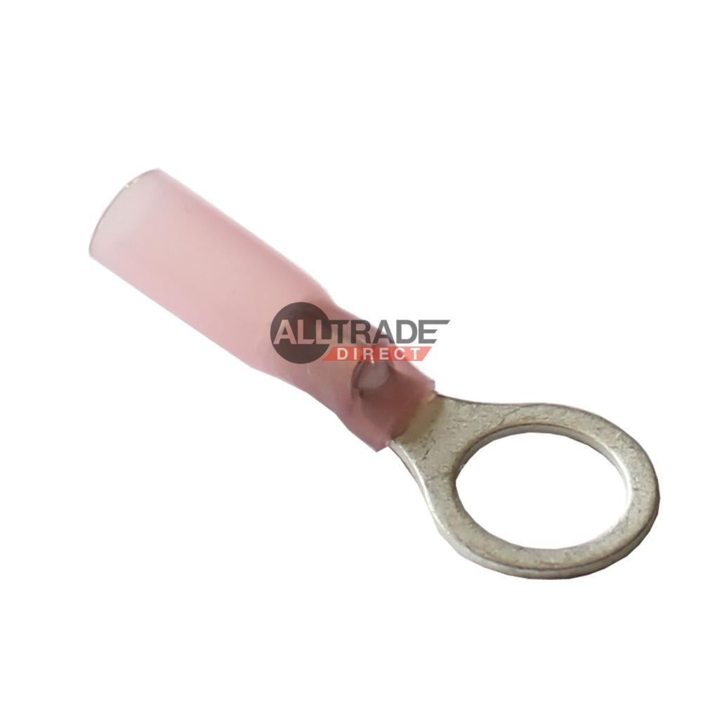 Red Heatshrink Ring Terminals | Crimp Connectors | All Sizes & Colours ...