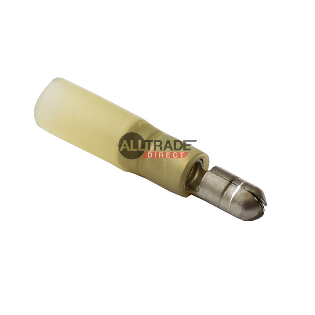 Yellow Heatshrink Male & Female Bullet Terminals | Crimp Connectors ...